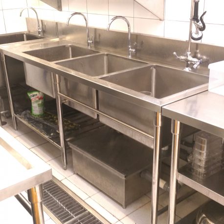 Triple Sink | Trijaya Kitchen Sarana